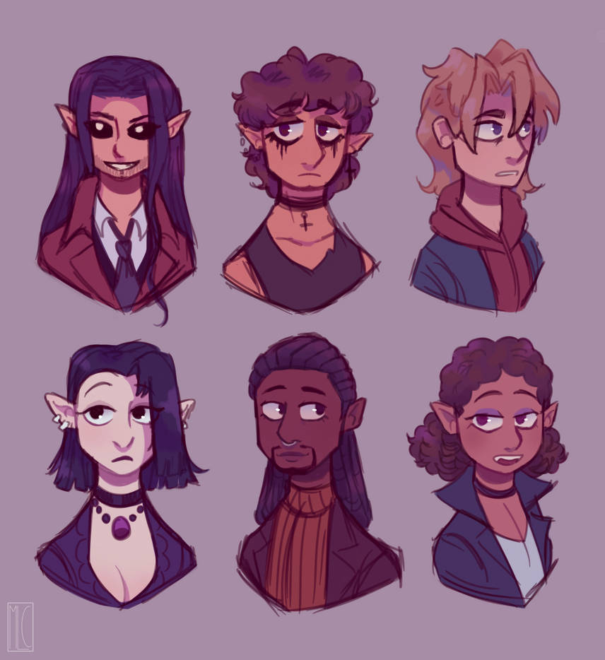 Vampire Ocs By Mlconstantine On Deviantart