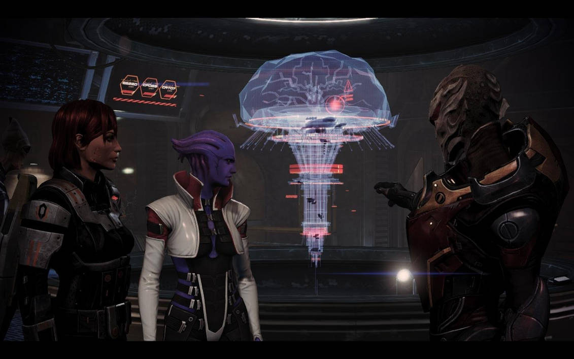 Me3 Shepard Nyreen And Aria 4 By Chicksaw2002 On Deviantart