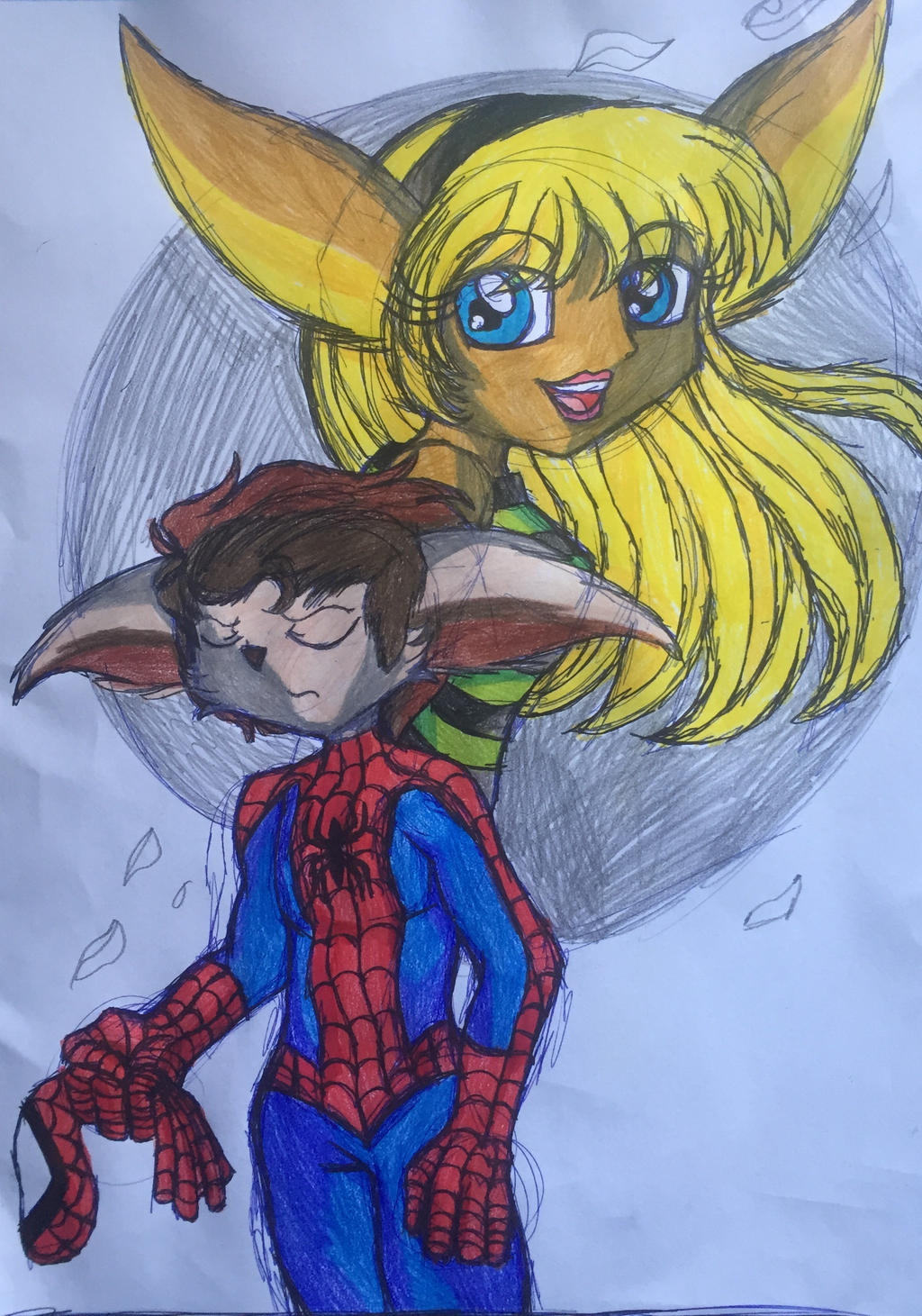 Peter Parker And Gwen Stacy! By Jazz-the-yordle On Deviantart