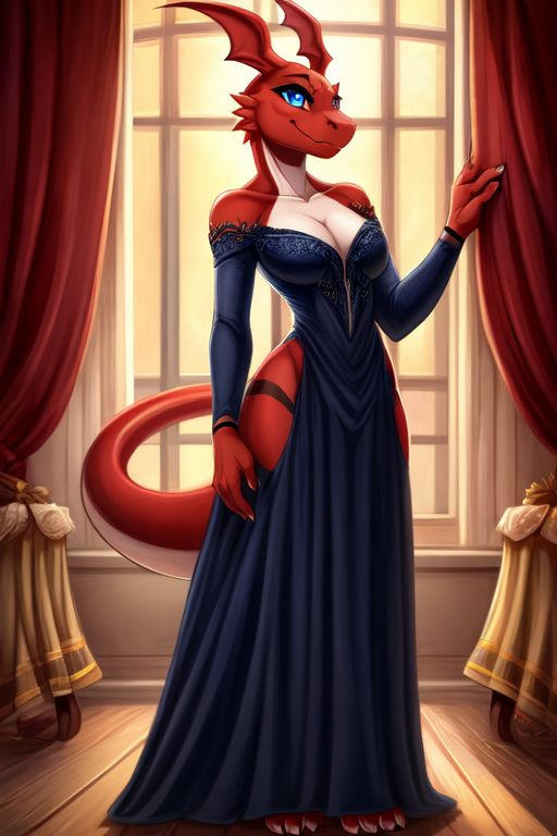 Anthro Female Guilmon Anthro R 1 By Nickjward7 On Deviantart