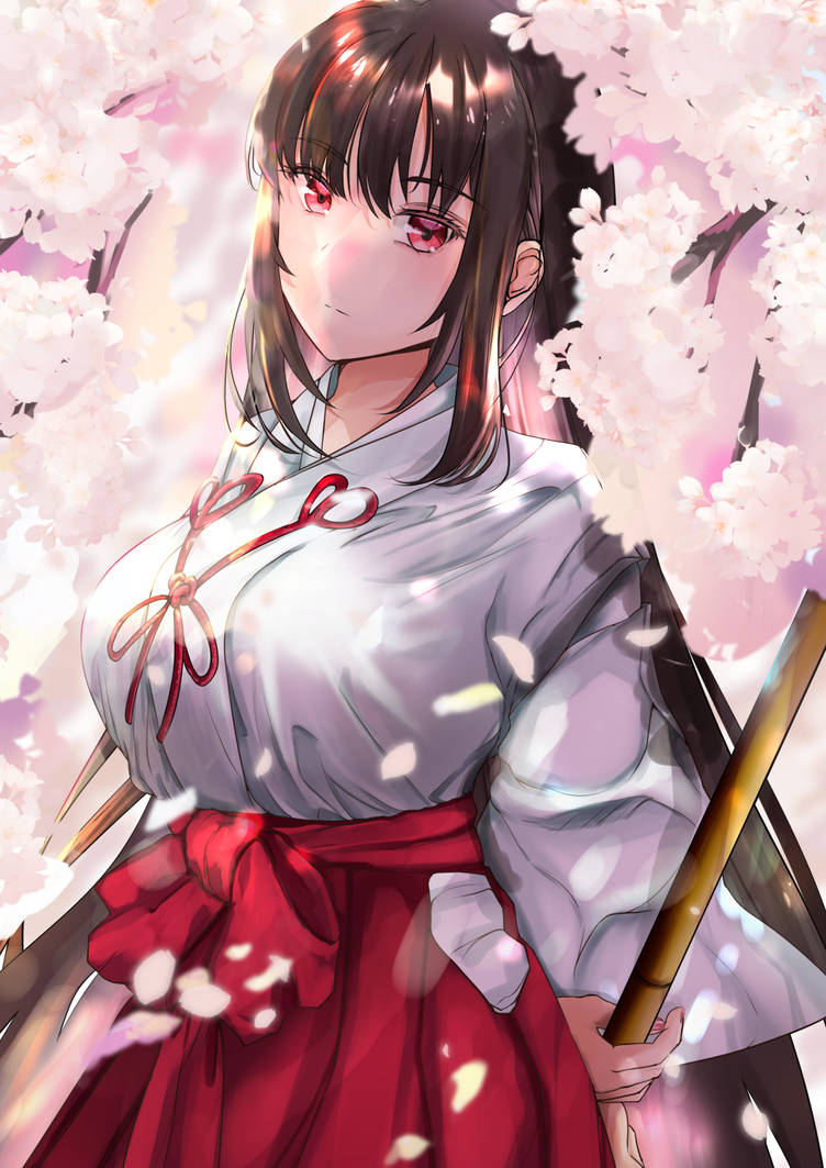 shrine maiden 2 by Dgococo on DeviantArt shrine maiden 2 by Dgococo on DeviantArt