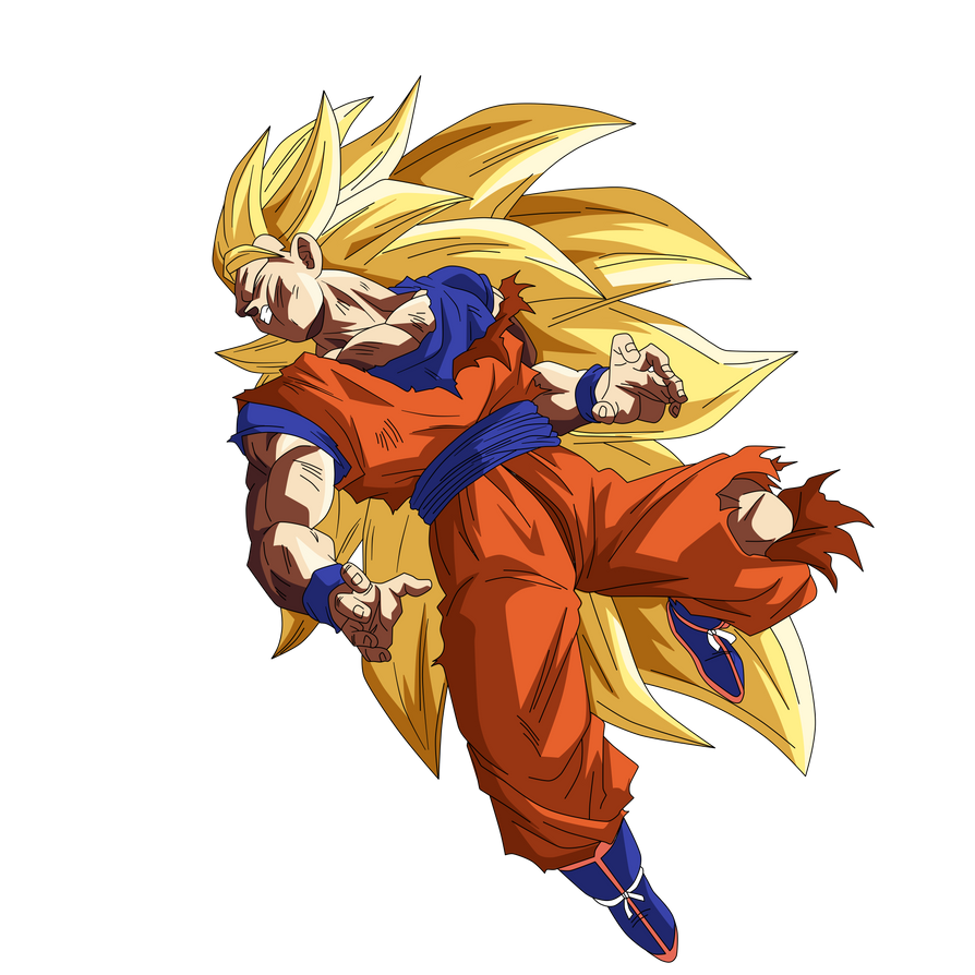 Super Saiyan 3 Goku By Epsilonmisery On Deviantart