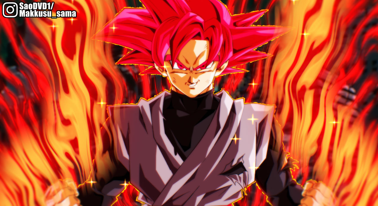 Goku Black Super Saiyan God By Epsilonmisery On Deviantart