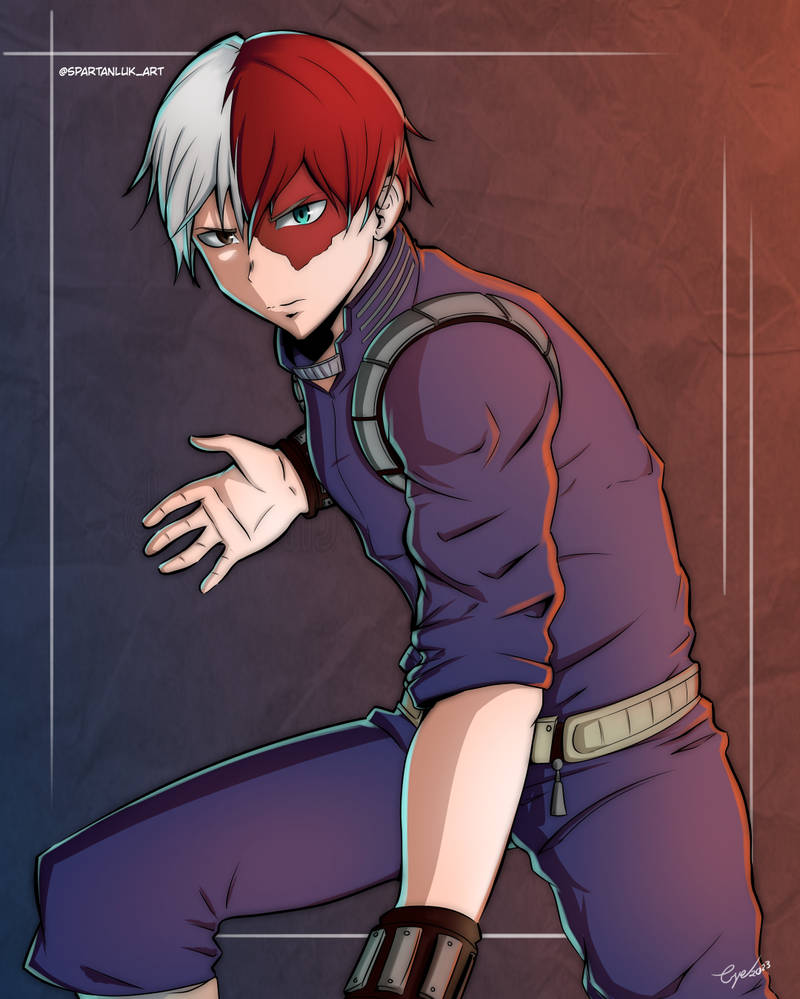 Shoto Todoroki by SpartanlukZt on DeviantArt Shoto Todoroki by SpartanlukZt on DeviantArt