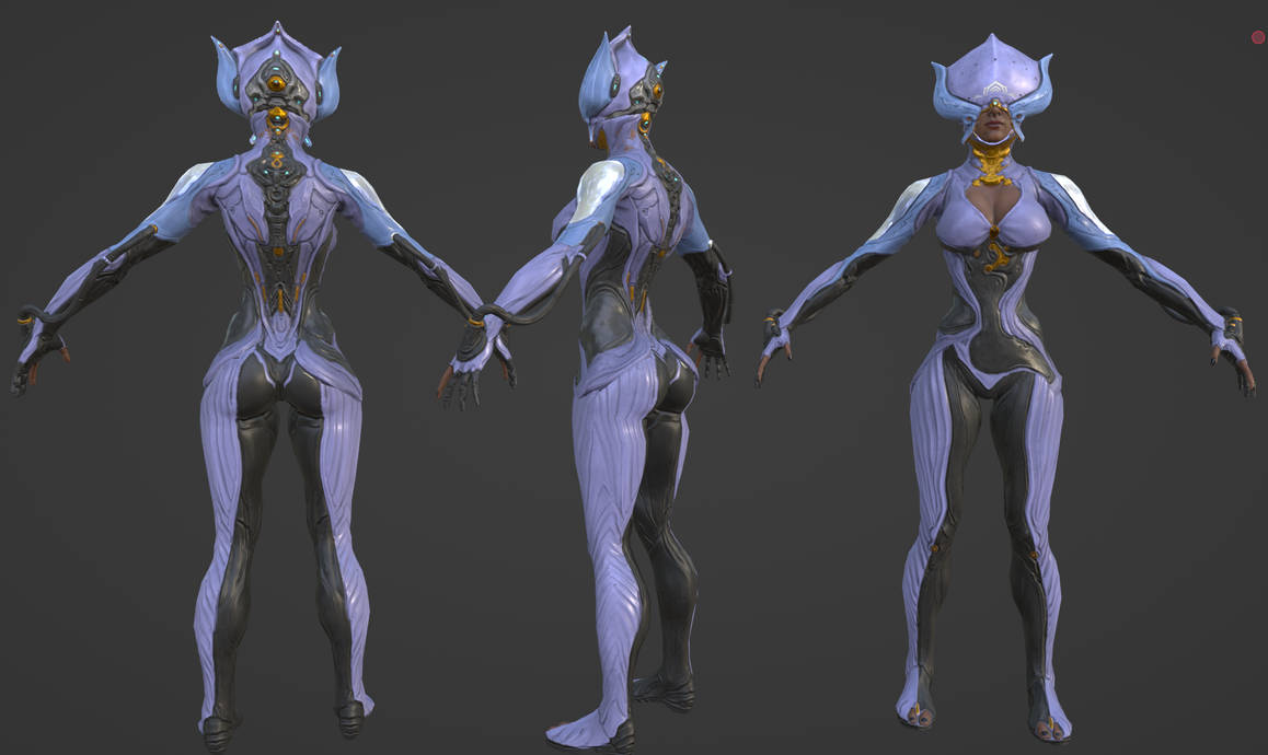 Warframe Lotus By Rcgg82 On Deviantart