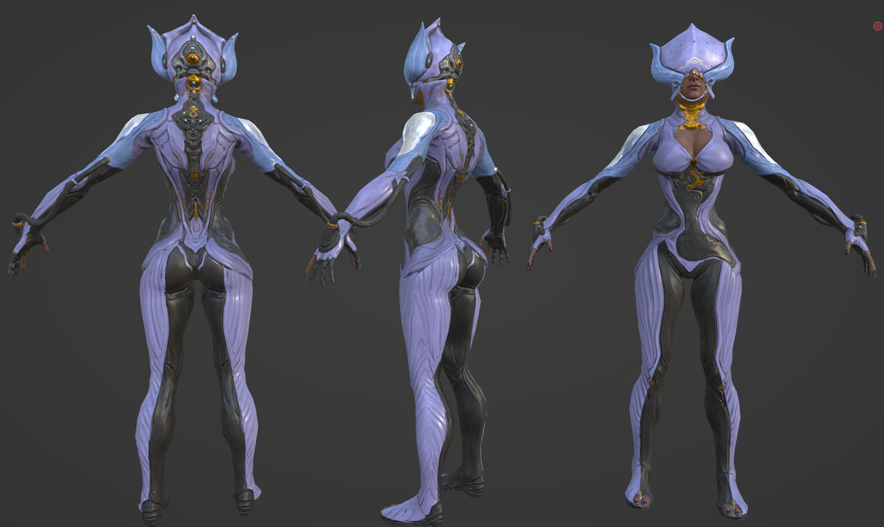 Warframe Lotus By Rcgg82 On Deviantart
