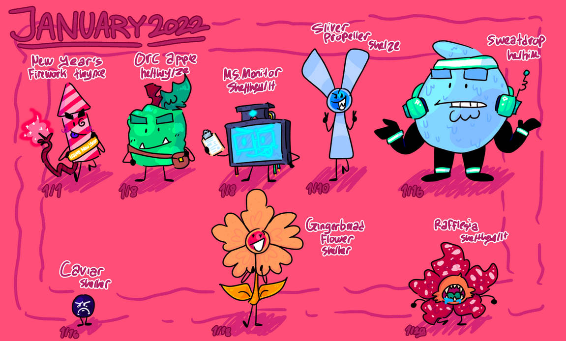 My Object OCs January 2022 by FunzeesDA on DeviantArt My Object OCs January 2022 by FunzeesDA on DeviantArt