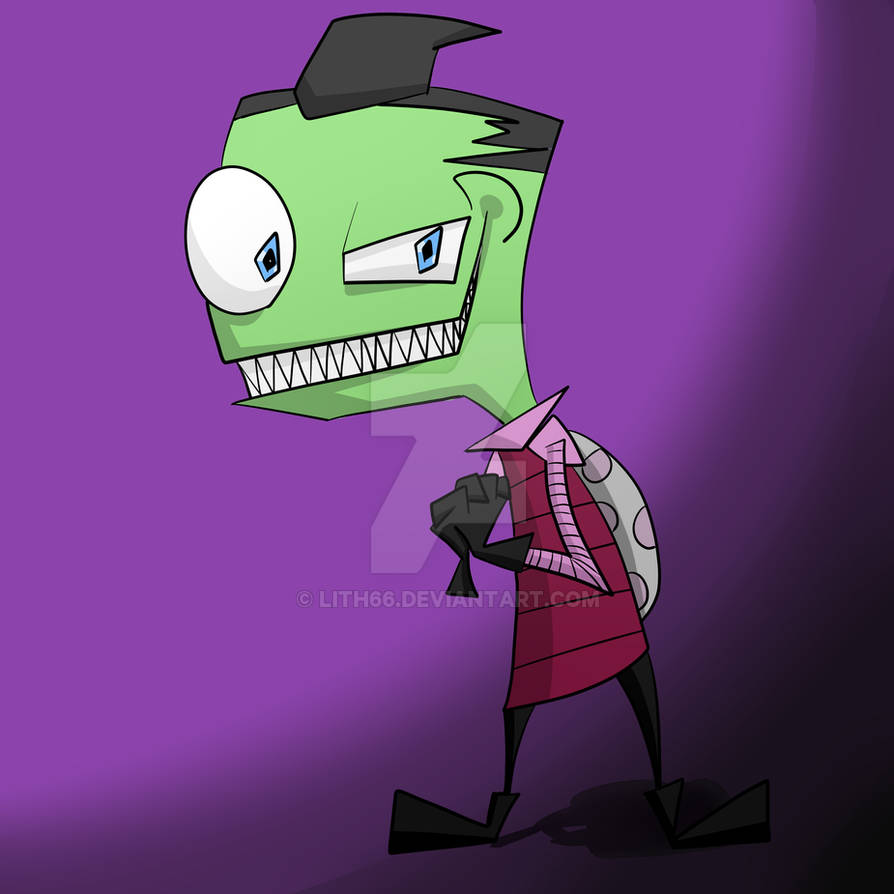 Zim Fan Art By Lith66 On Deviantart