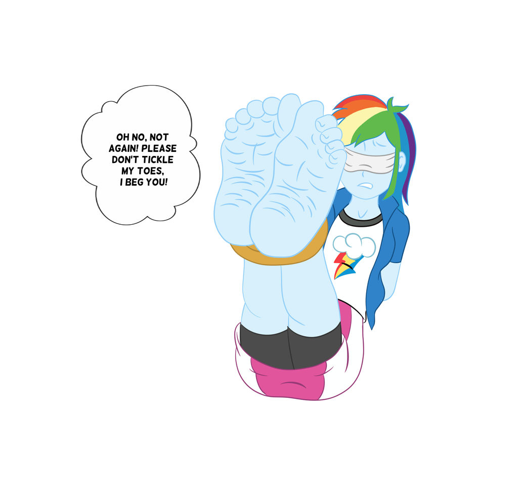 Rainbow Dashs Foot Tease By Blondeuchiha On Deviantart
