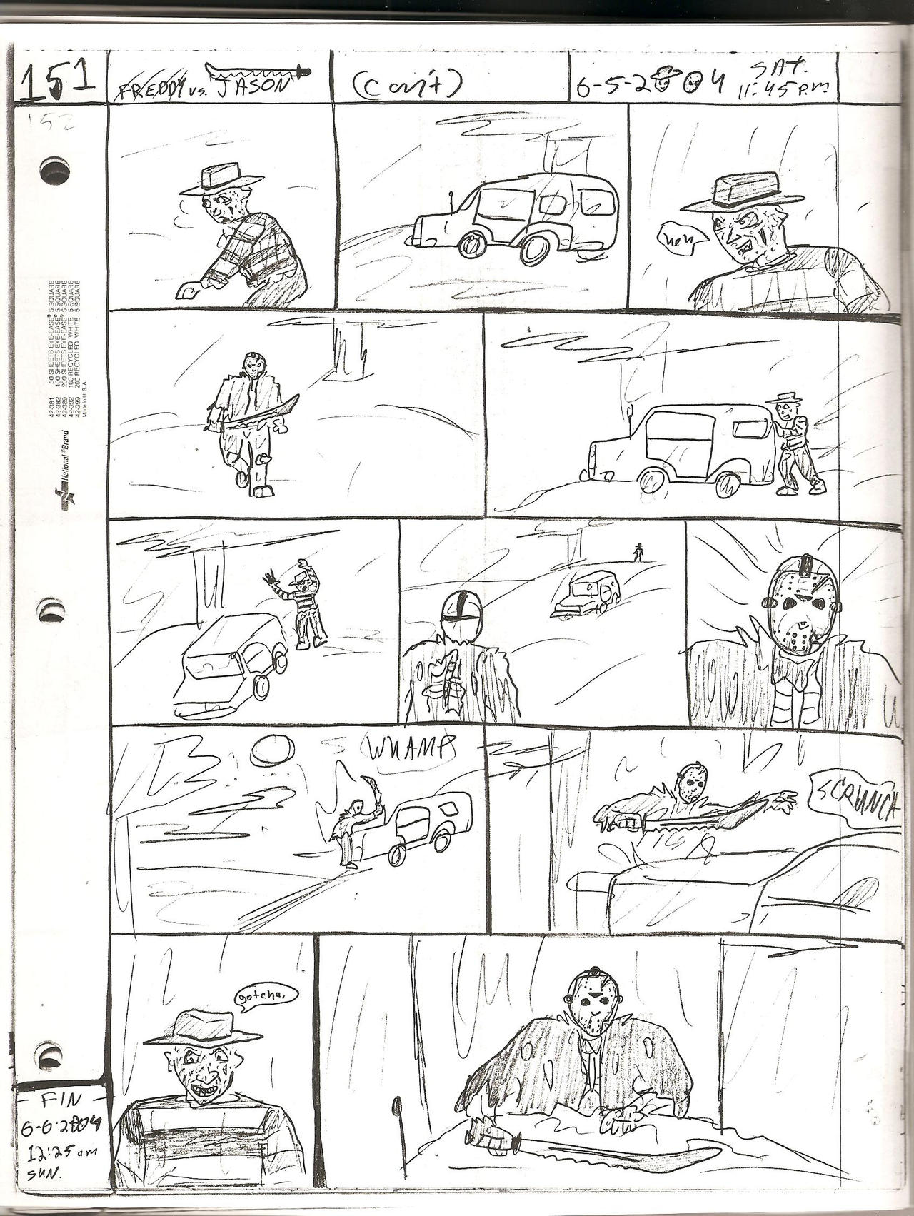 FREDDY Vs JASON Pg 152 By DW13 COMICS On DeviantArt freddy-vs-jason-pg-152-by-dw13-comics-on-deviantart