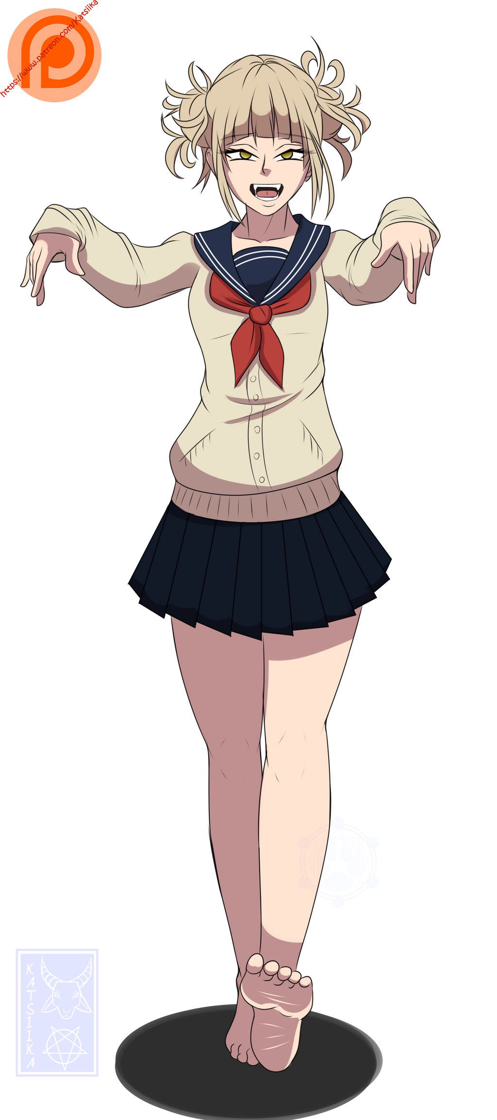 Himiko Toga Hypnotized By Katsiika On Deviantart