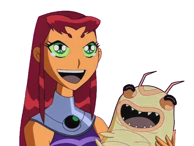 Starfire With Silkie By Tgosurvivor On Deviantart