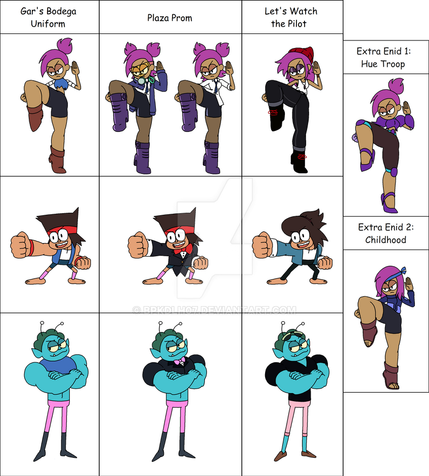 Ok Ko Enid Ko Rad And Outfits By Bpkdlh07 On Deviantart