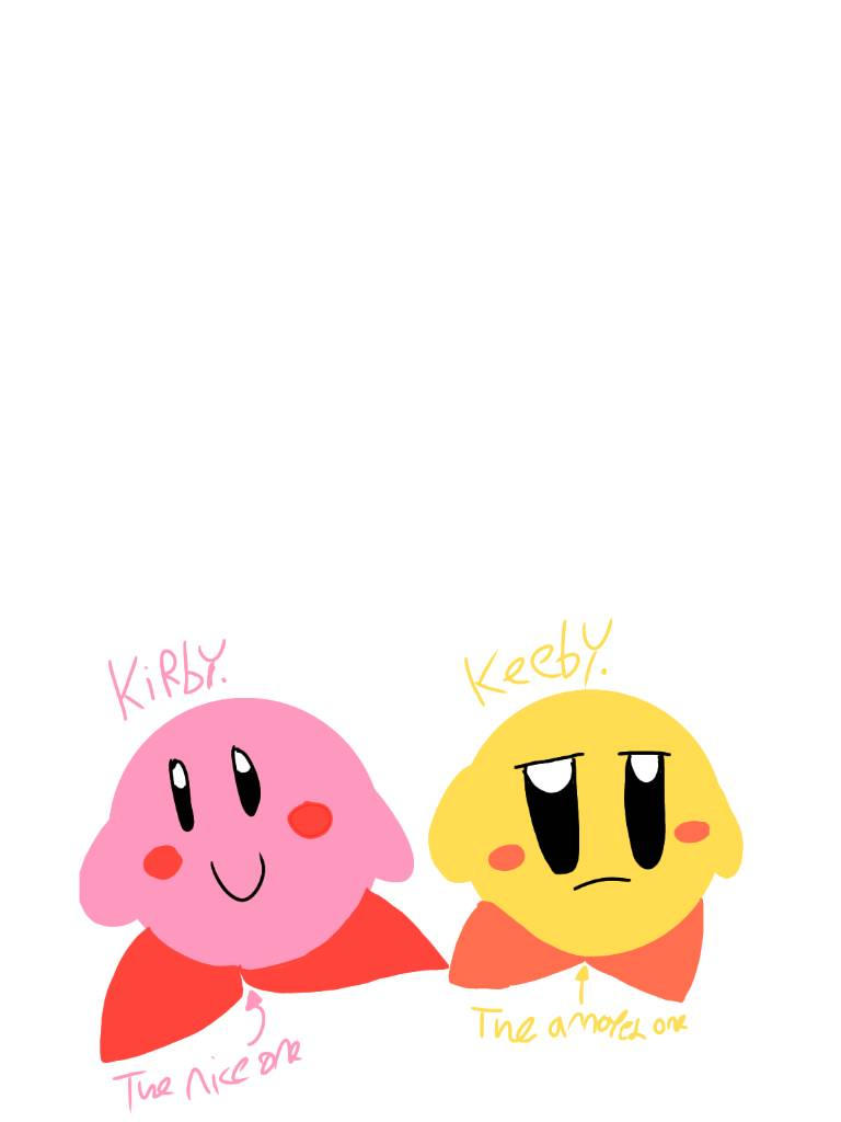 Kirby And Keeby By Moltensart On Deviantart