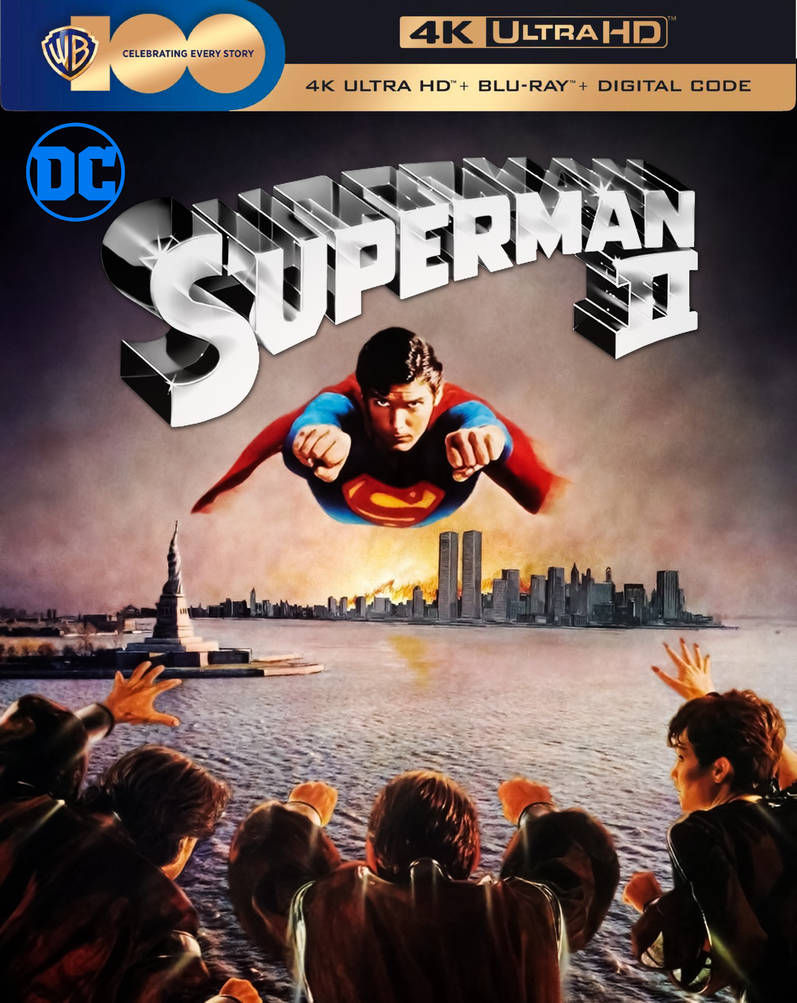 Superman II (1980) - 4K Ultra (WB100) Cover by Stephen-Fisher on DeviantArt Superman II (1980) - 4K Ultra (WB100) Cover by Stephen-Fisher on DeviantArt