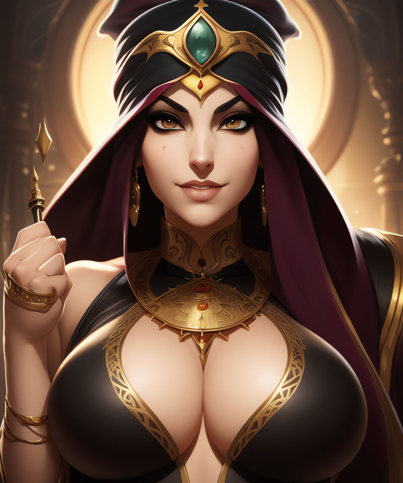 Female Jafar by pmuskee on DeviantArt Female Jafar by pmuskee on DeviantArt