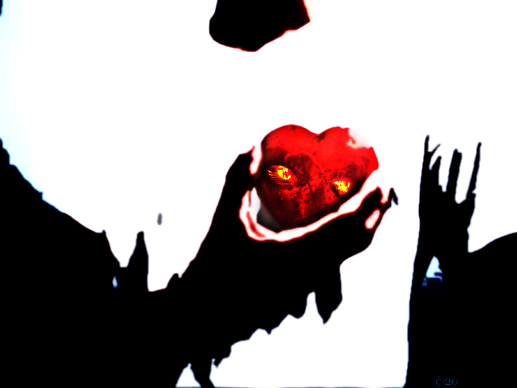 Evil Heart Wallpaper