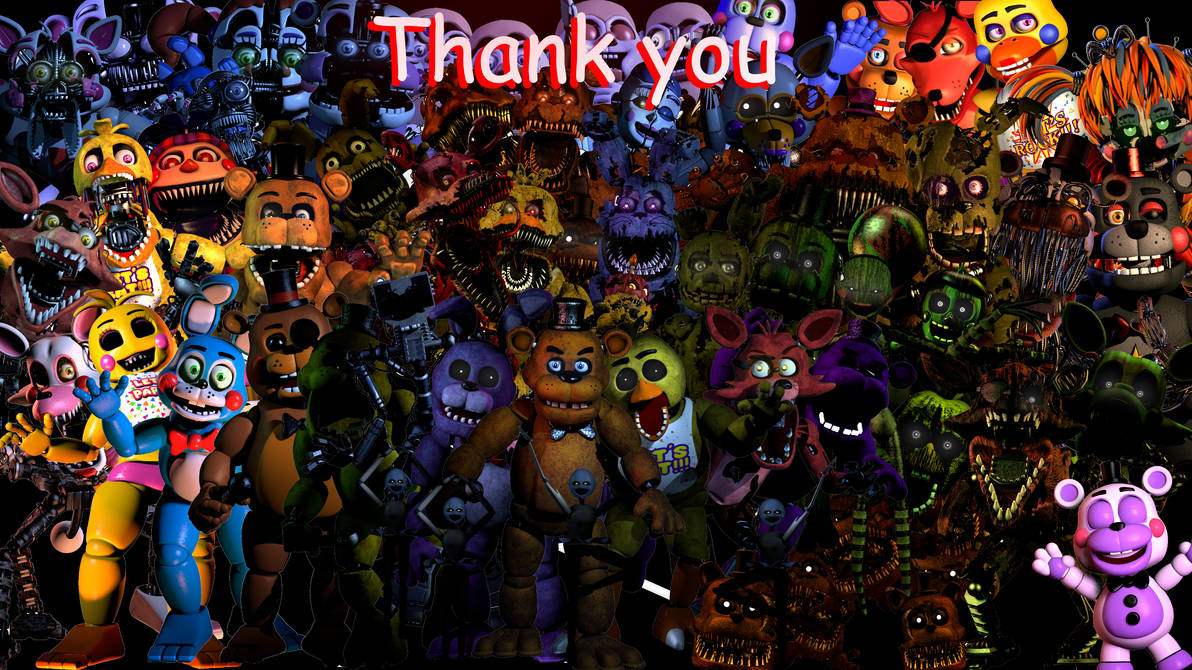 Fnaf Thank You Scott Cawthon By Sunmattdragon On Deviantart