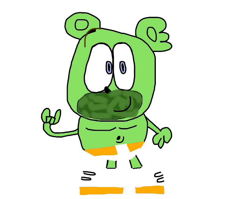 Gummy Bear In Wilkins Guy Style By Splaatwashere On Deviantart