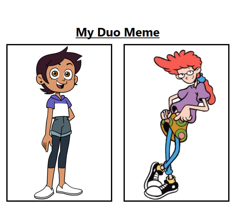 My Duo Meme Luz And Pepper Ann By Supremevincent2022 On Deviantart