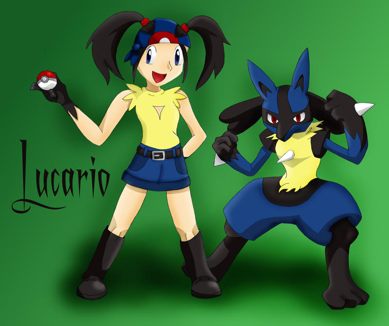Lucario Girl By Miracleheart On Deviantart