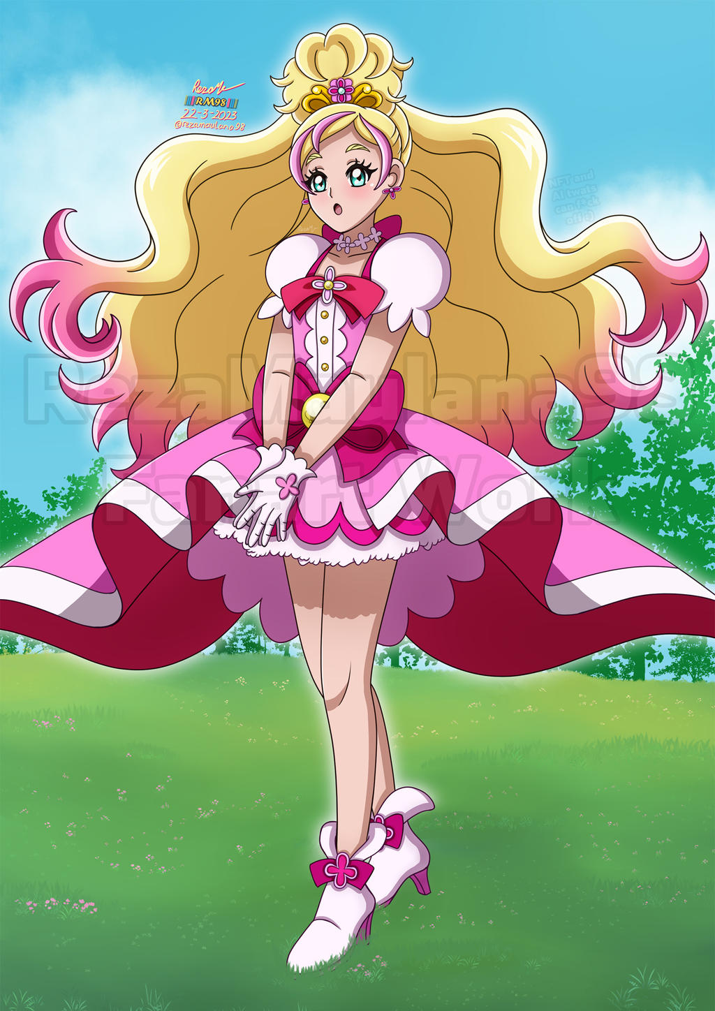 Go Princess Precure On Precure Fanart Deviantart