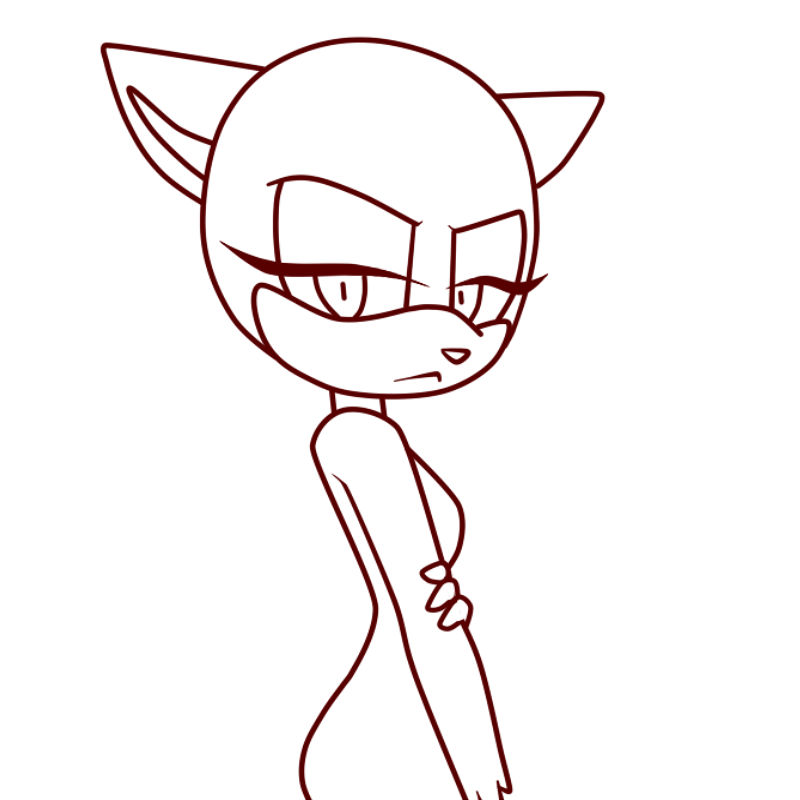 Base Sonic Female V By Maryus3908 On Deviantart