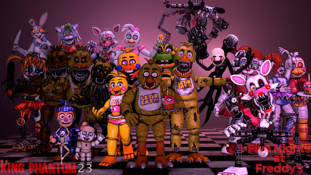 Fnaf All Female Characters