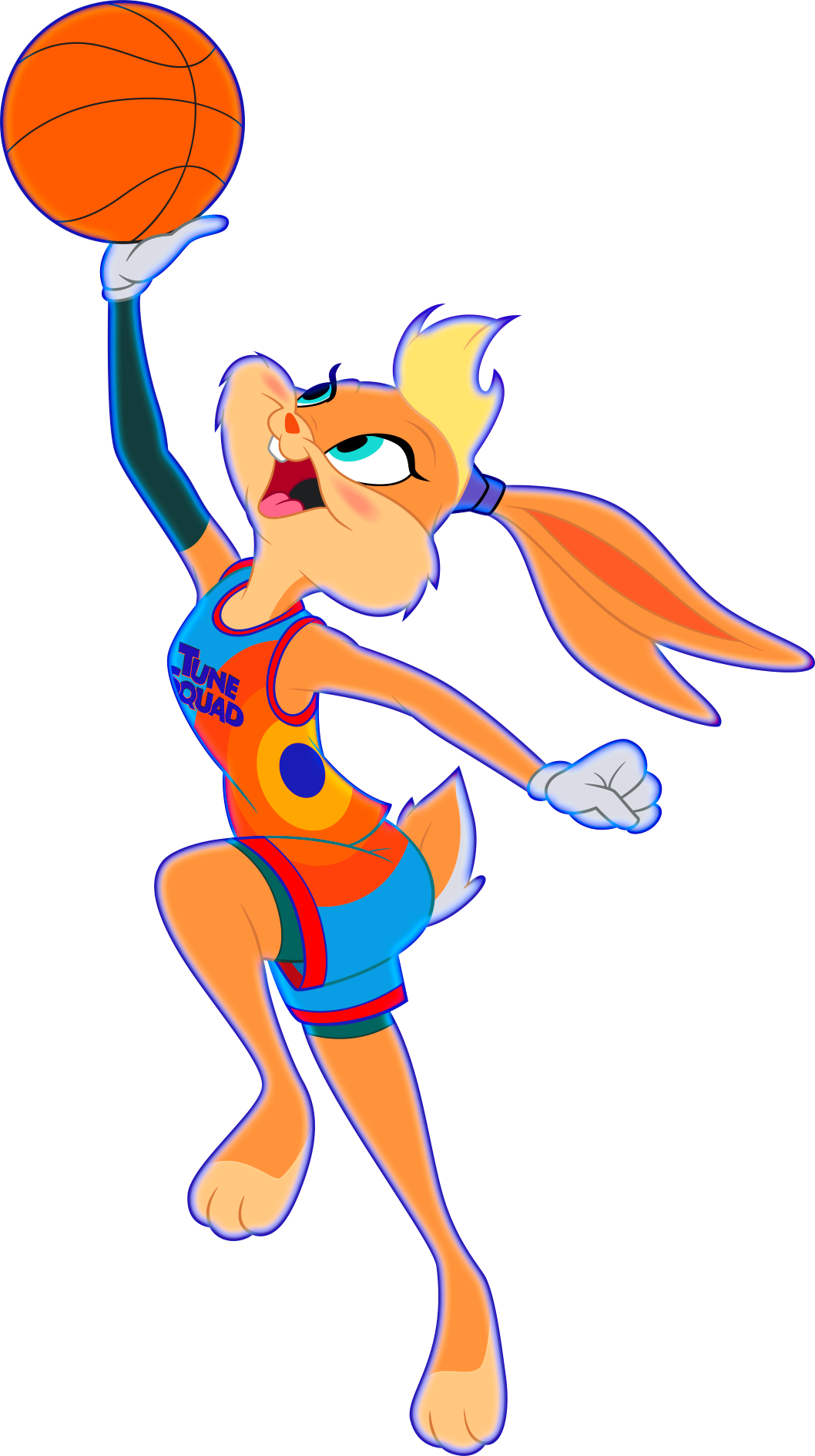 Lola Bunny Basketball Shoot By Markendria On Deviantart