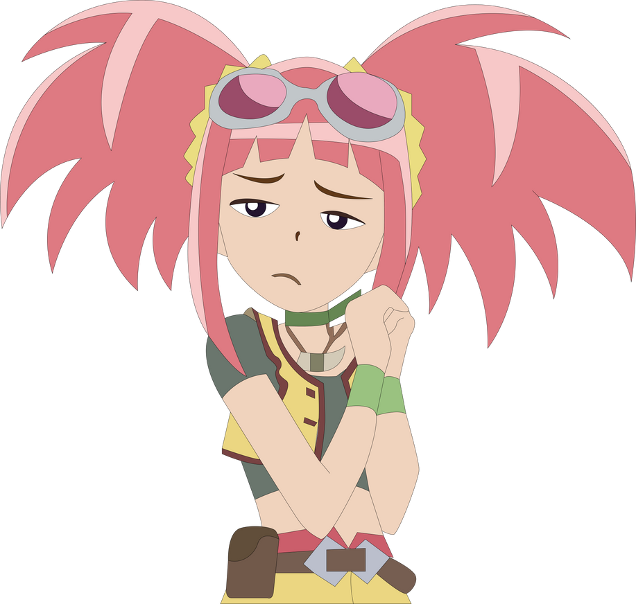 Dinosaur King Zoe Drake Pouting By Superherotimefan On Deviantart