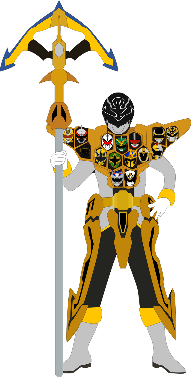 Gokai Silver Gold Mode By Superherotimefan On Deviantart