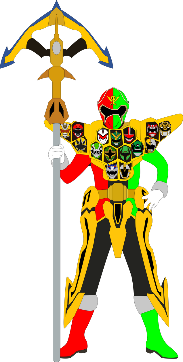Gokai Christmas Gold Mode By Superherotimefan On Deviantart