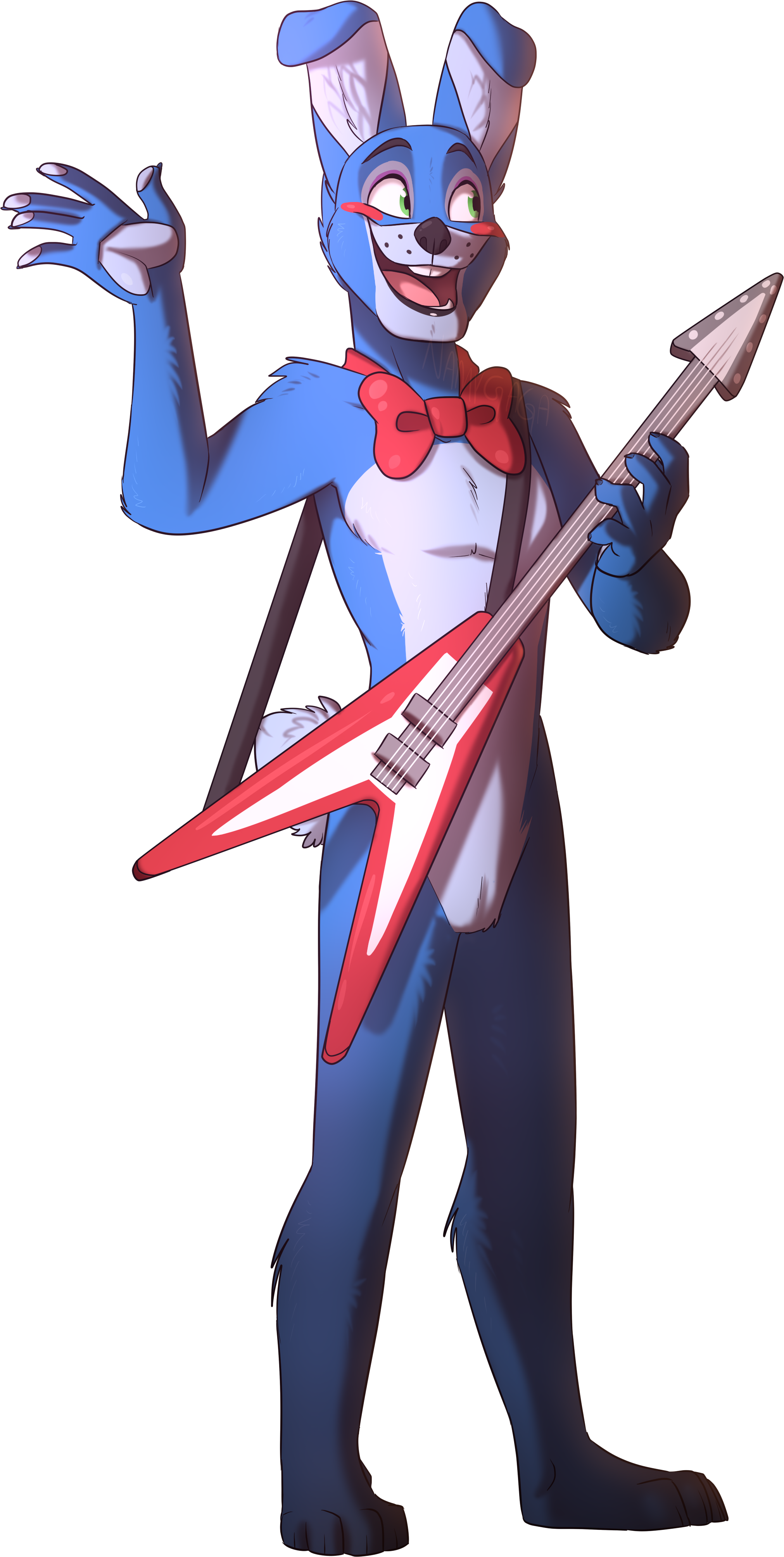 Fnafngtoy Bonnie 1 By Namygaga On Deviantart