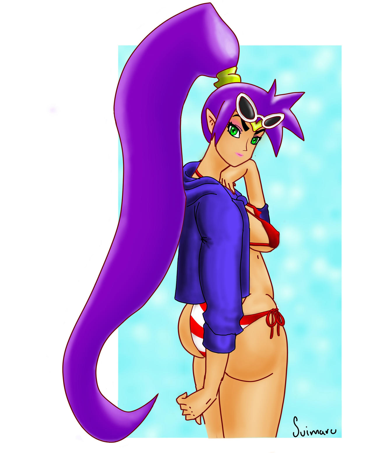 Shantae Outfit Bikini By Suijindraw On Deviantart