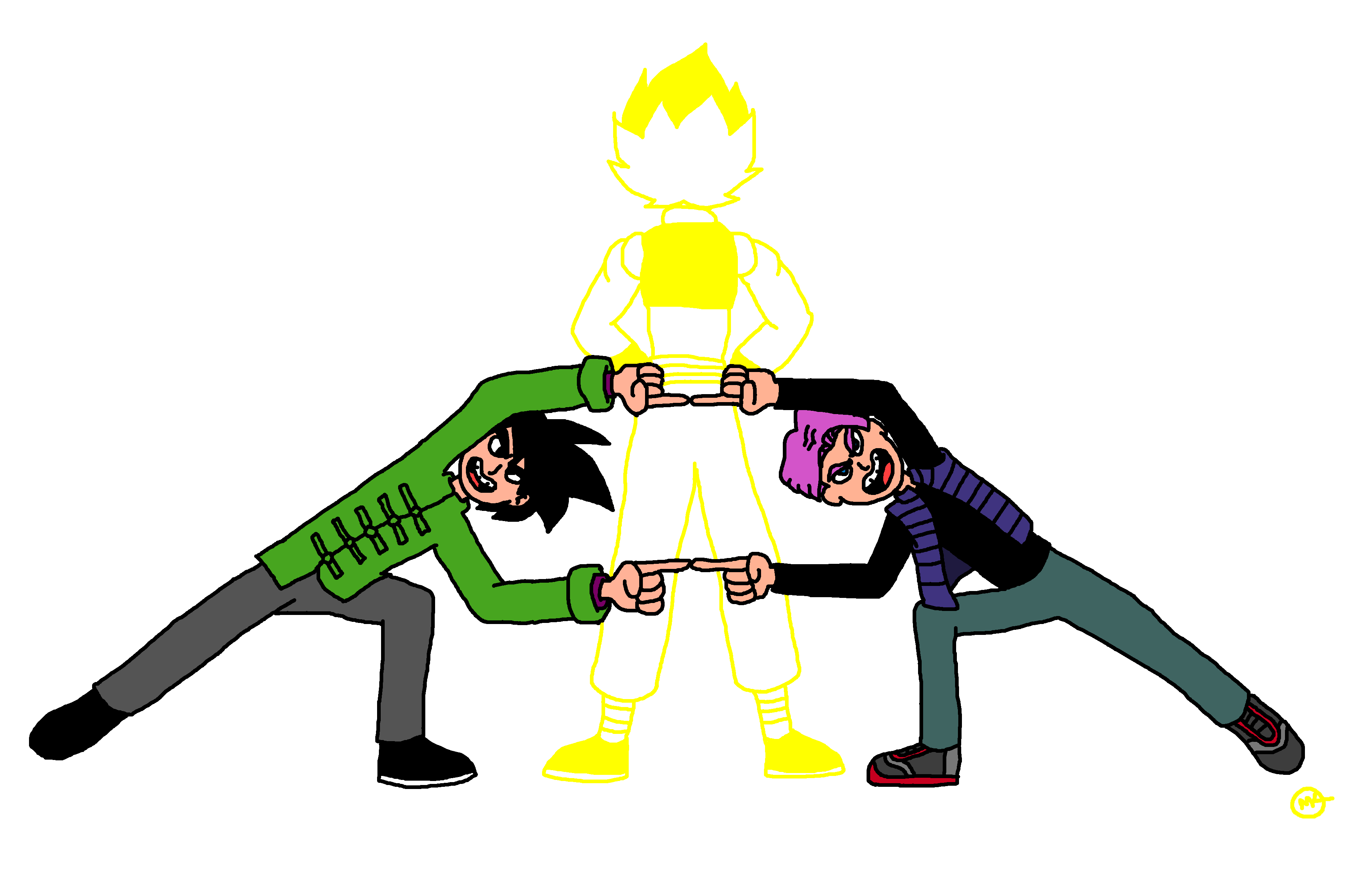 The Return Of Goten And Trunks And Gotenks By Theartisticape On Deviantart