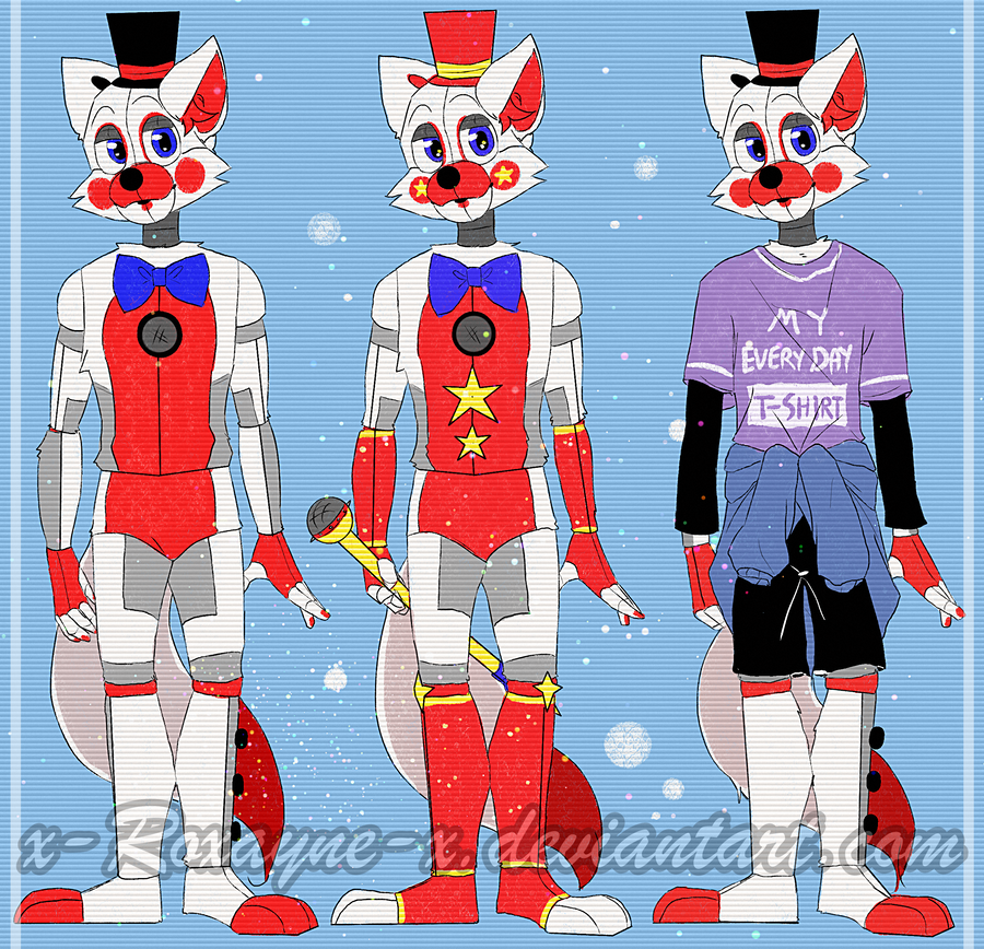Willora The Ballerina Reference Fnaf Oc By Enyaxor Artwork On
