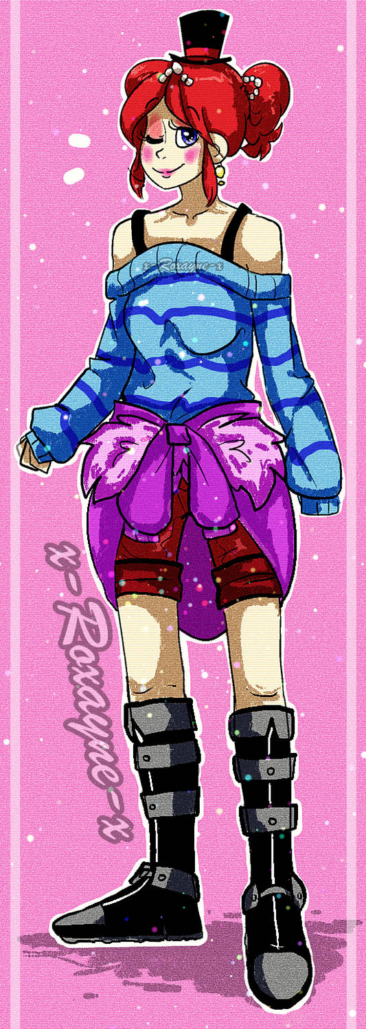 Willora Aka Willy Anime Version Fnaf Oc By Enyaxor Artwork On
