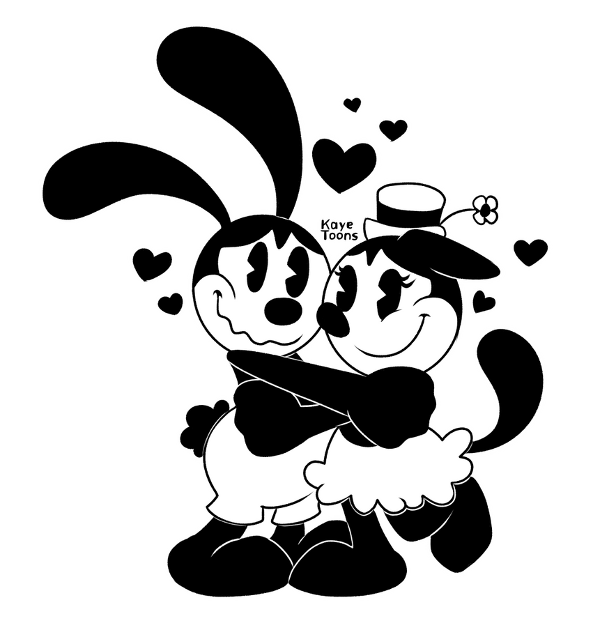 Oswald X Ortensia By Kayetoons On Deviantart