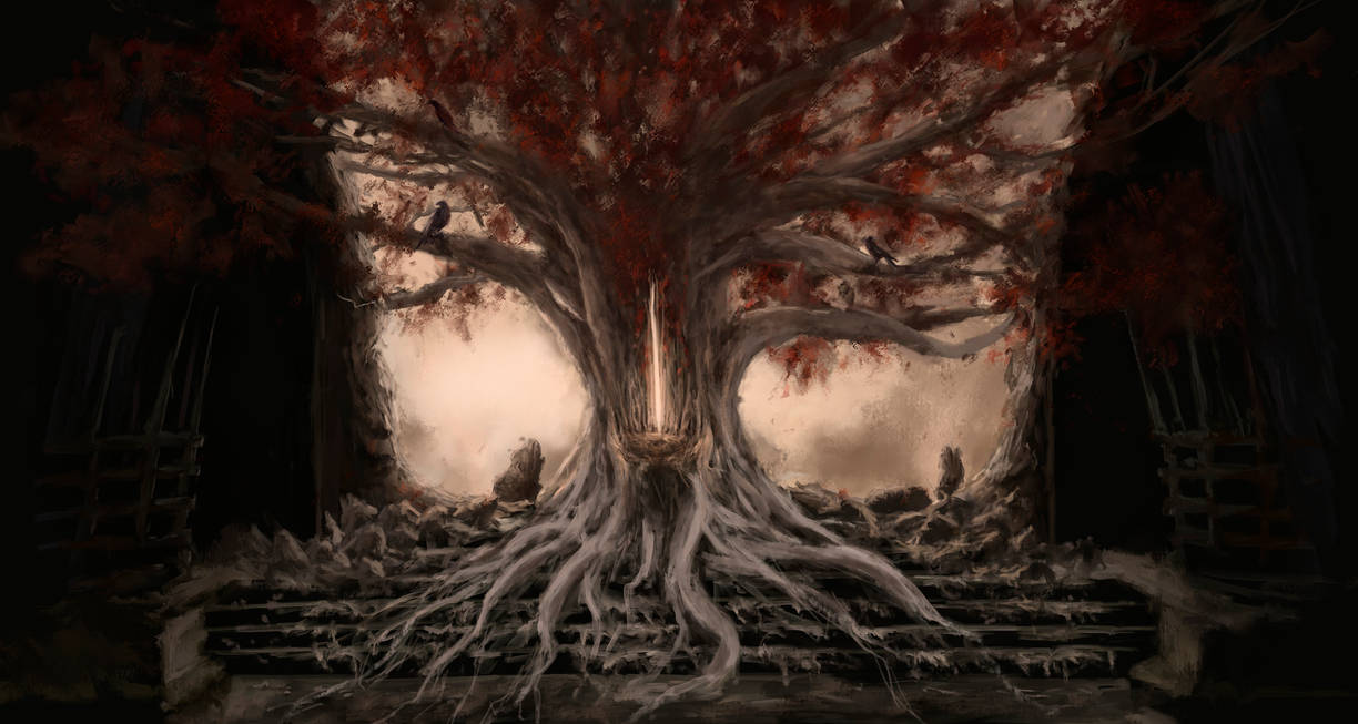 Tree throne by Kayan-S on DeviantArt Tree throne by Kayan-S on DeviantArt