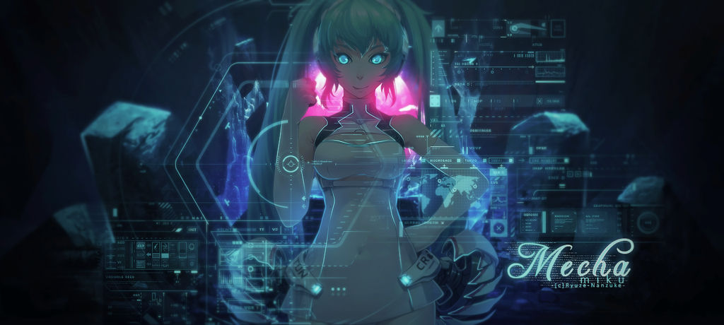 Mecha Miku By Ao Ryn On Deviantart