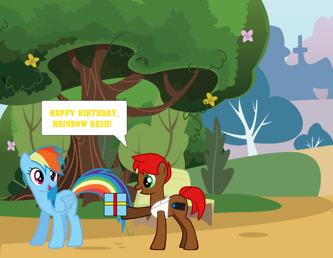 Happy Birthday Rainbow Dash By Eli J Brony On Deviantart