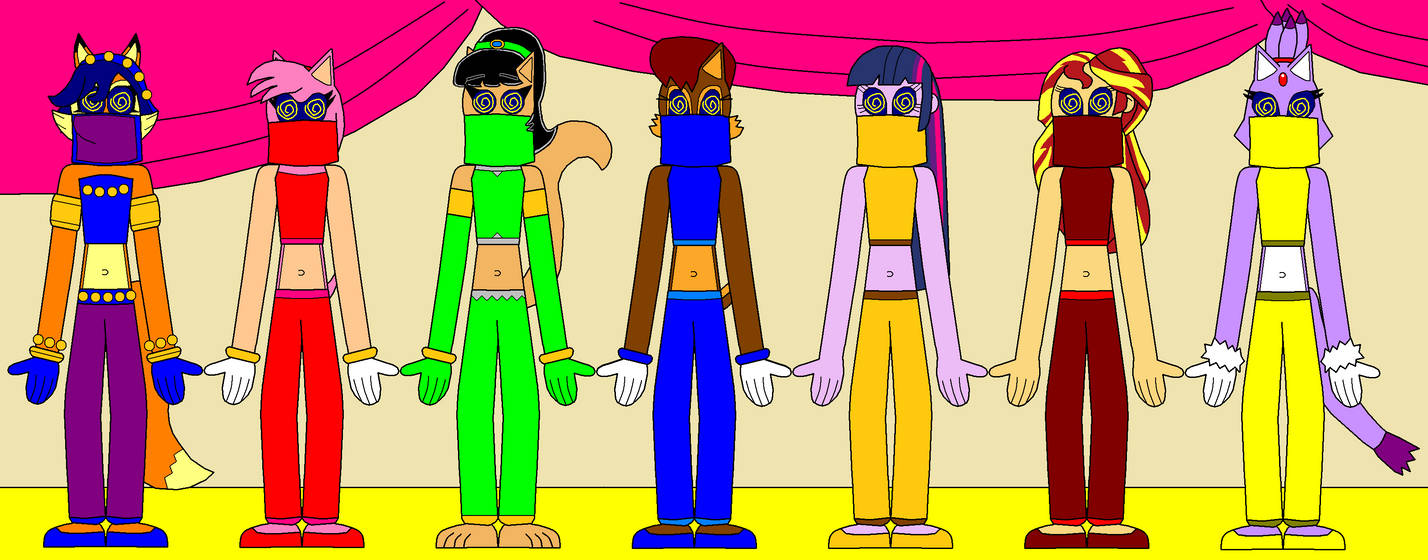 Hypnotized Belly Dancers By Eli J Brony On Deviantart