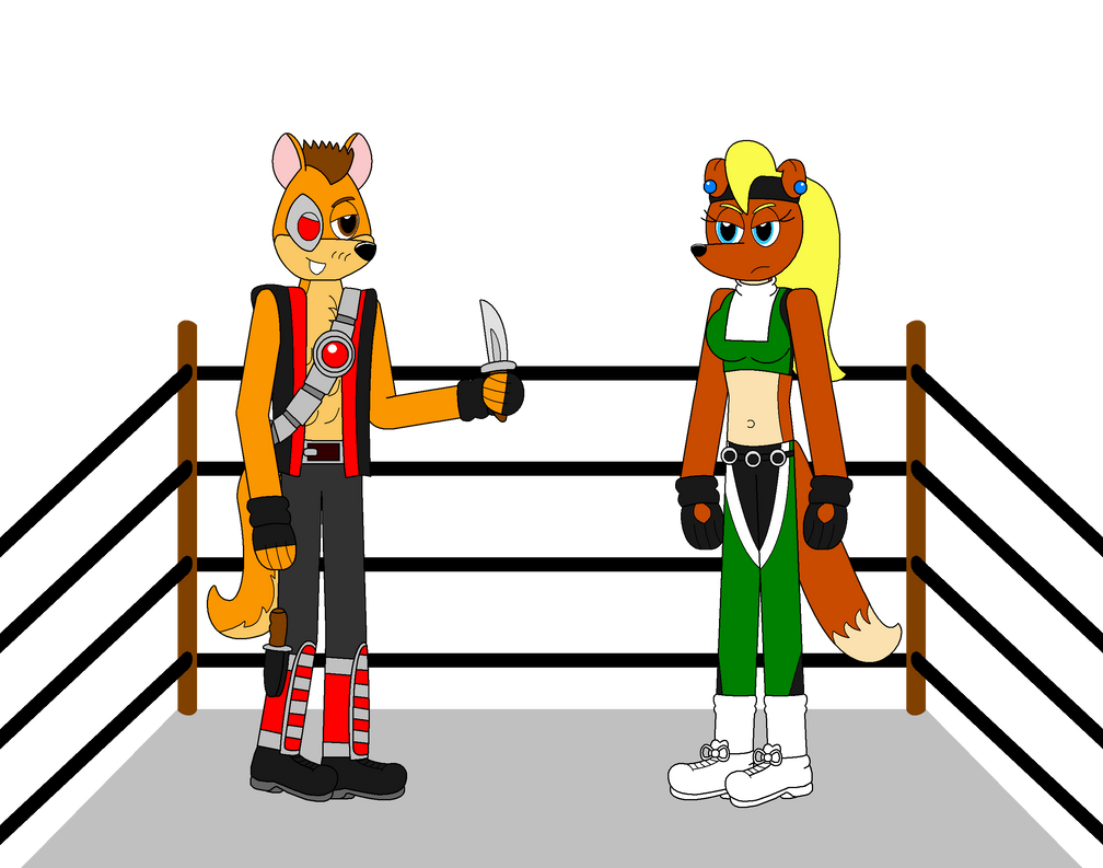 Anthro Kano Vs Sonya By Eli J Brony On Deviantart