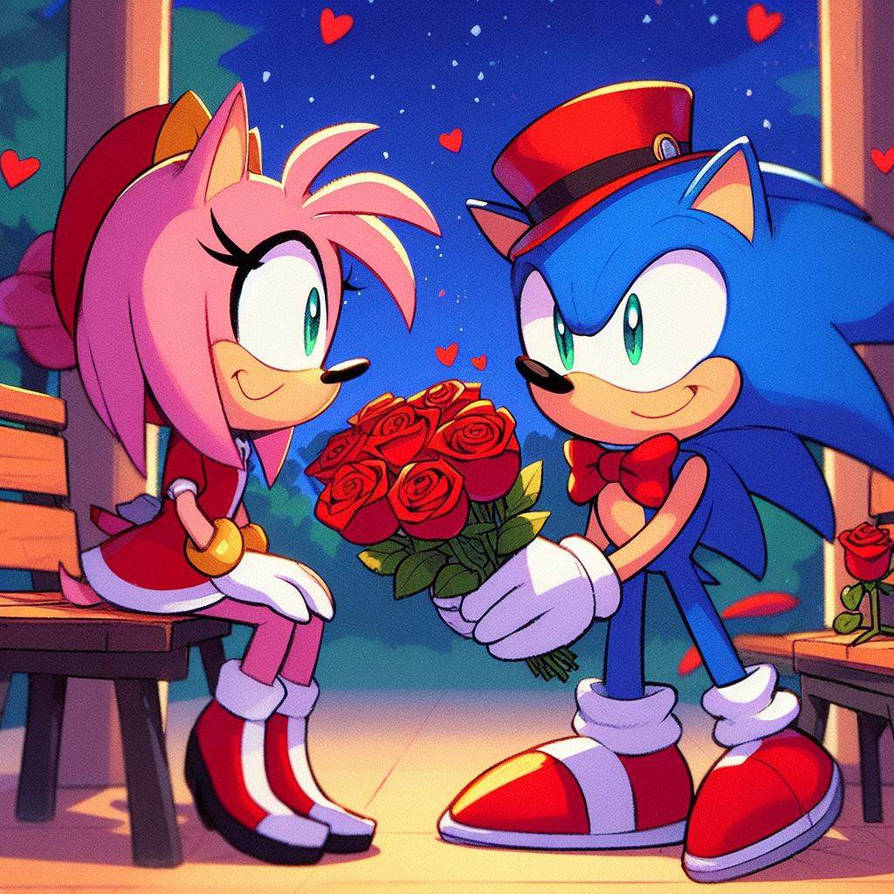 Roses For Amy Rose By Swiftfurai On Deviantart