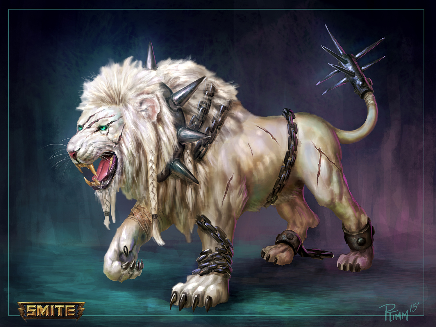 Smite New Arena NPC Lion by PTimm on DeviantArt Smite New Arena NPC Lion by PTimm on DeviantArt
