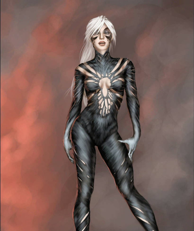 Symbiote Black Cat By Acm1899 On Deviantart