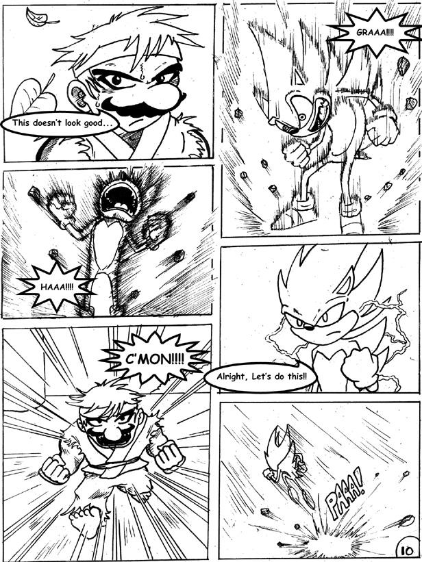 Mario Vs Sonic New Version P10 By Huff The Dragon On Deviantart