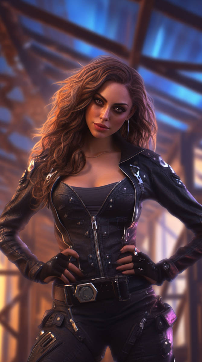 Biker Chick By Markusreeve On Deviantart