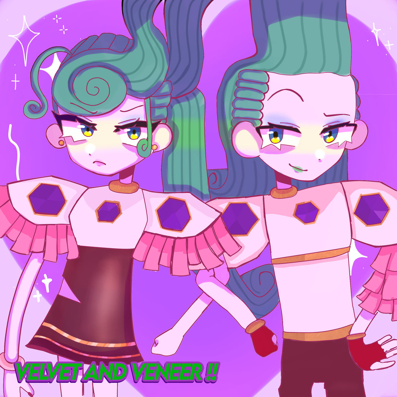 Velvet And Veneer Fanart By Mayisurgurl101 On Deviantart