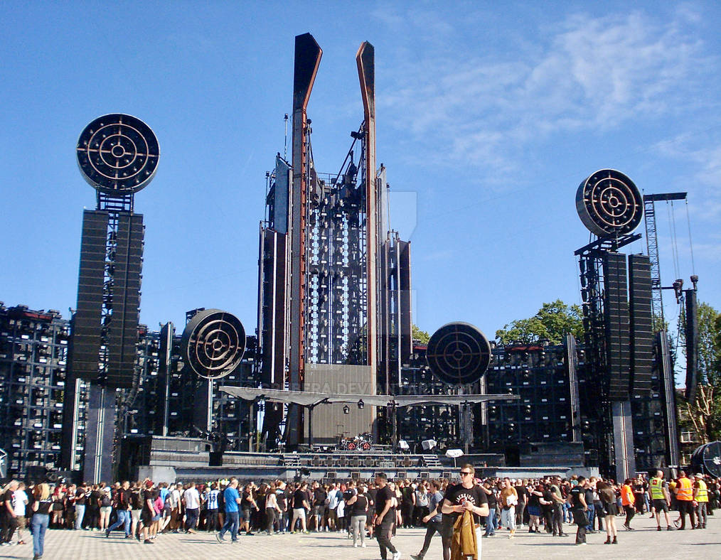 The impressive Rammstein stage by GruberA on DeviantArt The impressive Rammstein stage by GruberA on DeviantArt